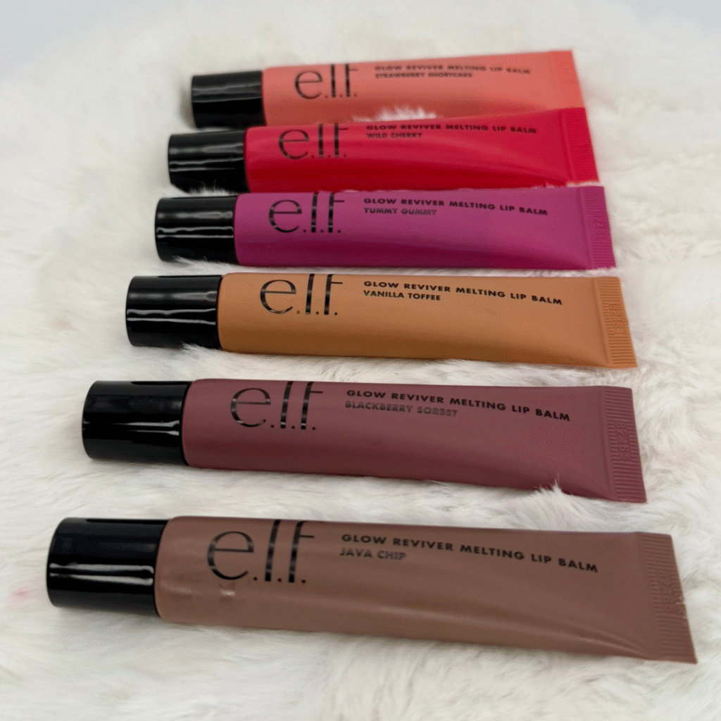 e.l.f. Cosmetics Glow Reviver Melting Lip Balm – Alle Farben im Test